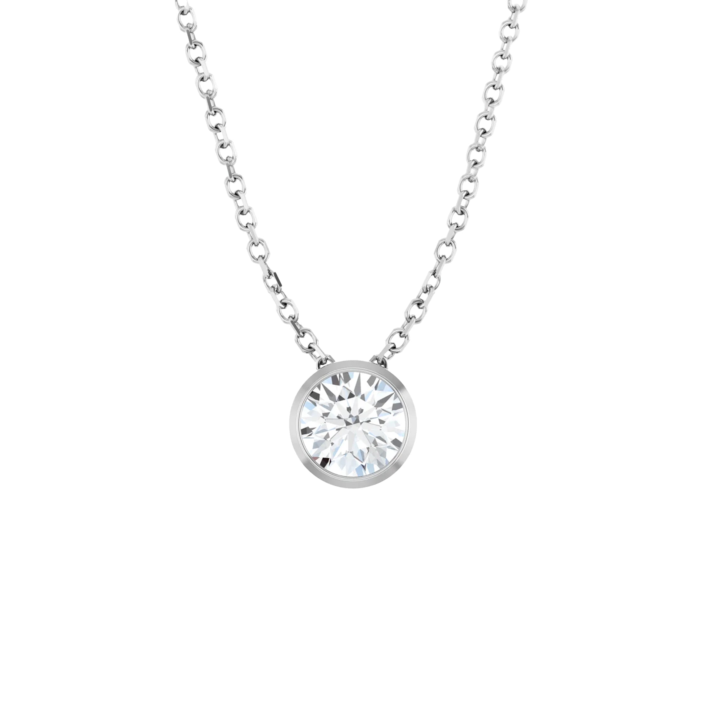 Eva 5/8 Ct. Diamond Solitaire Pendant – JAKE CANO